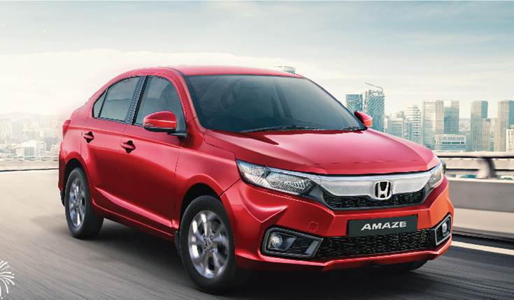 Honda Amaze sells 400,000 units in India in seven years | Autocar ...