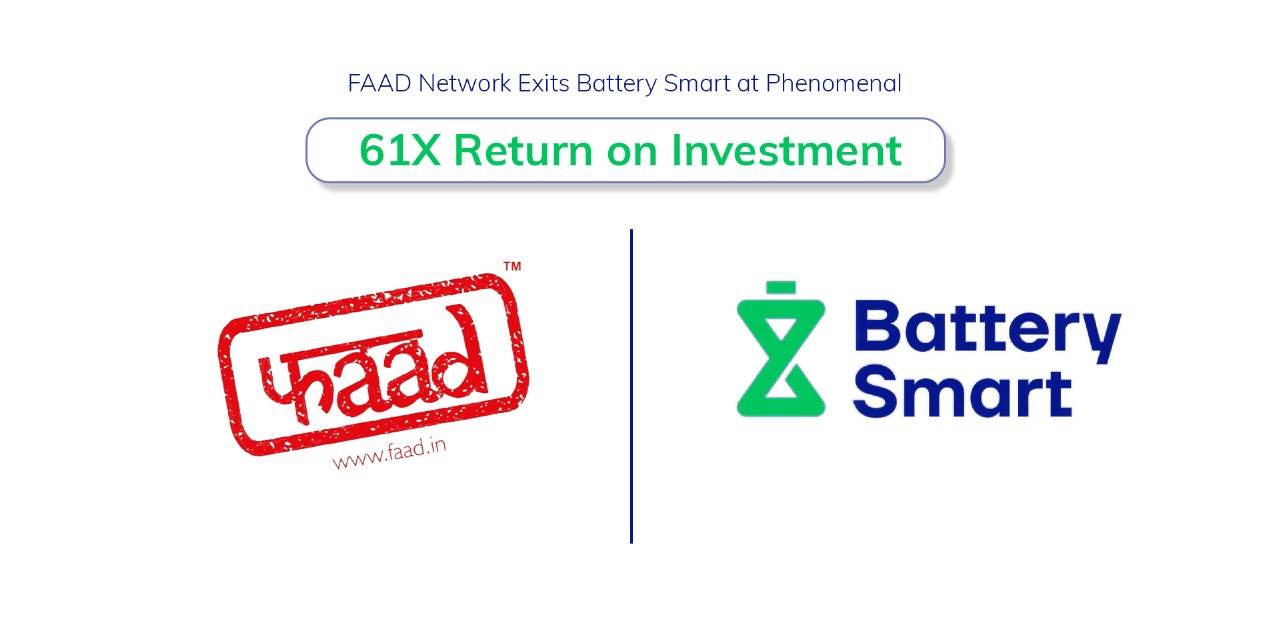 FAAD Network exits Battery Smart at 61x Returns on Investment | Autocar ...