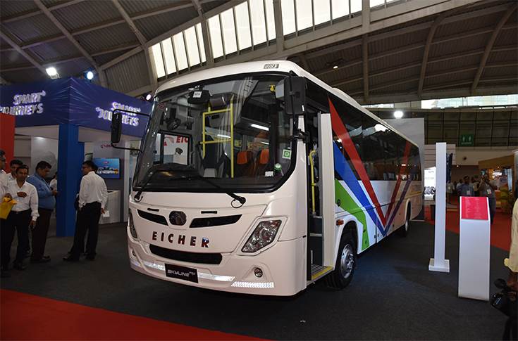 Eicher unveils new bus and chassis for urban applications, Auto news ...