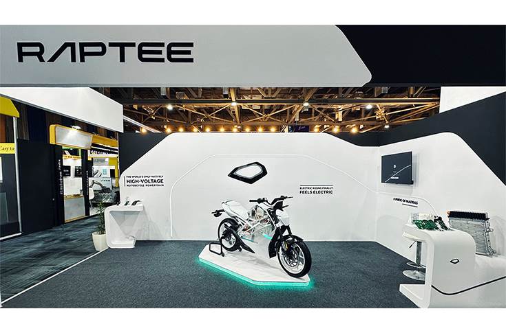 Raptee unveils high-voltage e-motorcycle at Tamil Nadu Global Investors ...