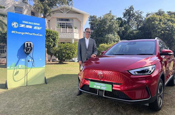MG Motor India launches refreshed ZS EV at Rs 21.99 lakh | Autocar ...