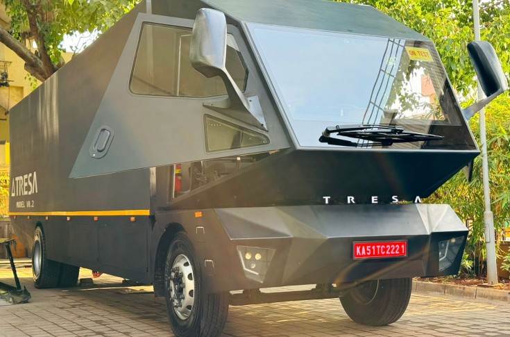 Tresa Motors introduces VO.2 of its Electric Truck | Autocar Professional