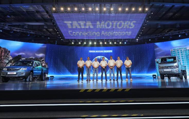 Tata Motors launches Intra V20 petrol-CNG pickup with 700km range ...