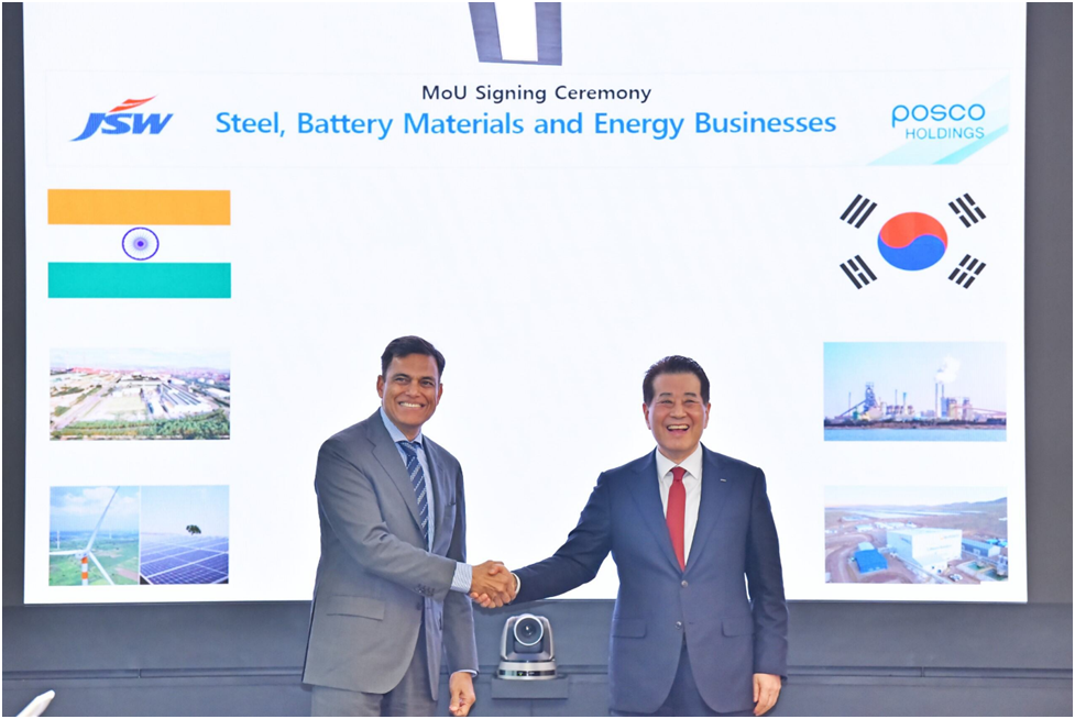 JSW Group and POSCO Sign MoU for 5 MTPA steel plant in India | Autocar ...