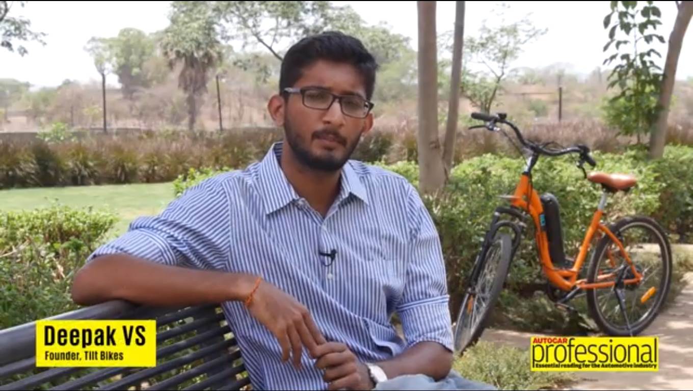 Tilt bikes | One of the first e-bike sharing programs in India ...