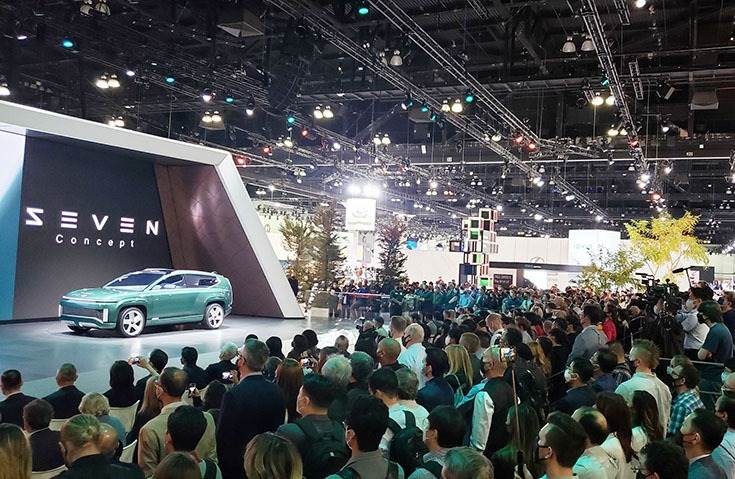 Hyundai reveals "category-bending" Seven concept electric SUV | Autocar ...