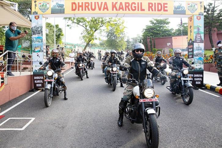 Jawa joins Indian Army for Dhruva Kargil Ride 2021 | Autocar Professional