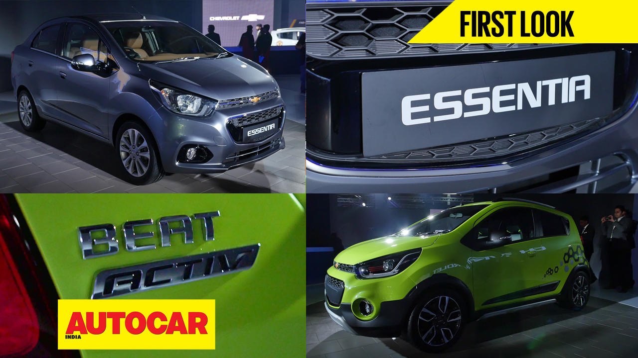Chevrolet Beat Activ, Beat Essentia first look video | Autocar India