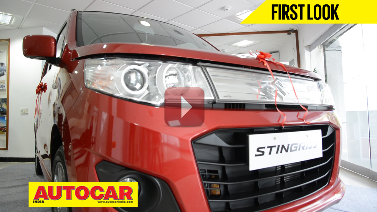 New Maruti Wagon R Stingray first look video | Autocar India