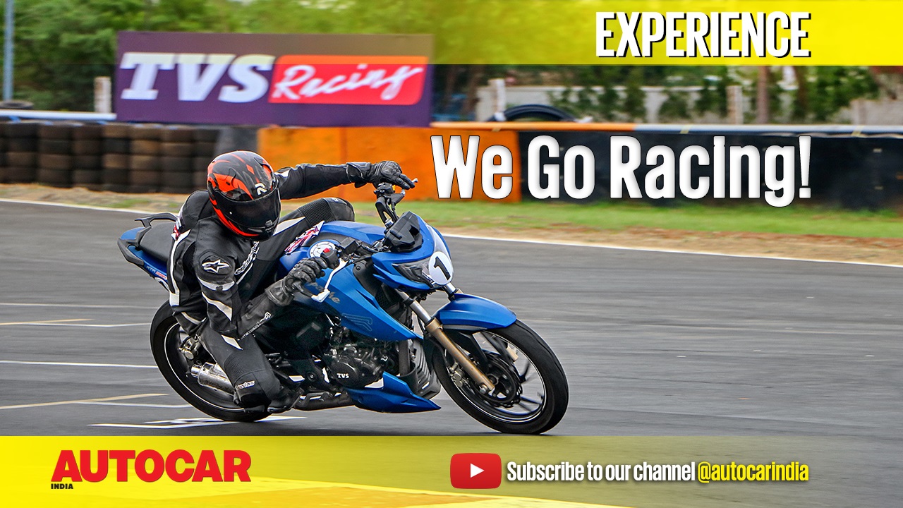 Racing with TVS at the RTR One Make Championship video | Autocar India