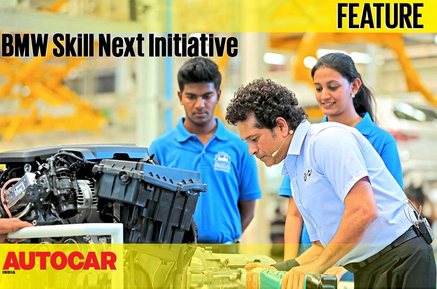 BMW Skill Next Initiative video Sachin Tendulkar | Autocar India