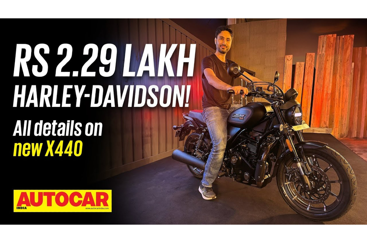 Harley-Davidson X 440 price, engine, display, engine, walkaround video ...