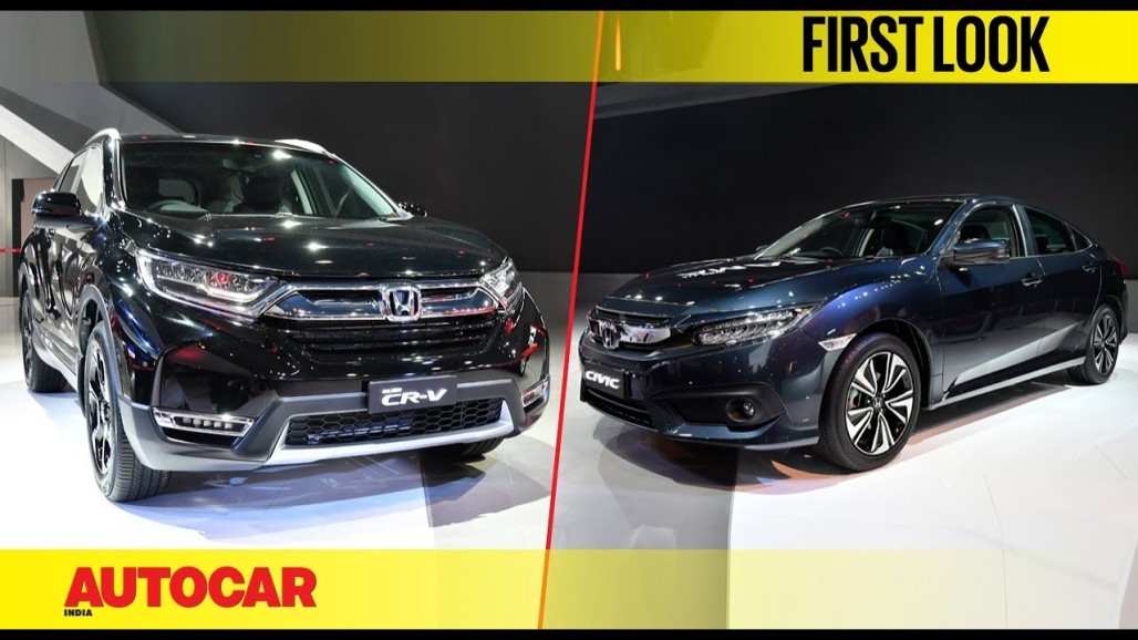 Honda Civic, CR-V at Auto Expo 2018 first look video | Autocar India