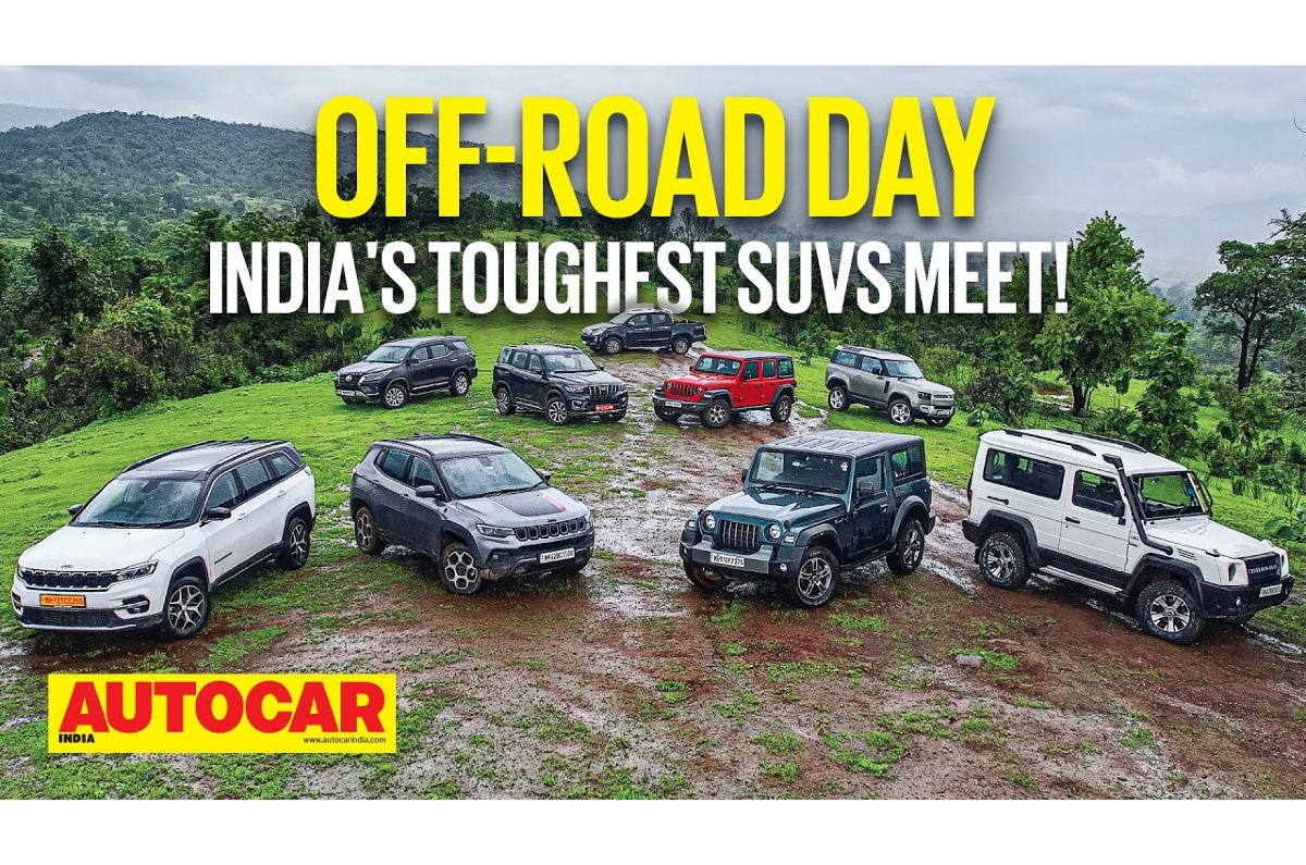 India's best 4x4s compared and tested on an off road course | Autocar India