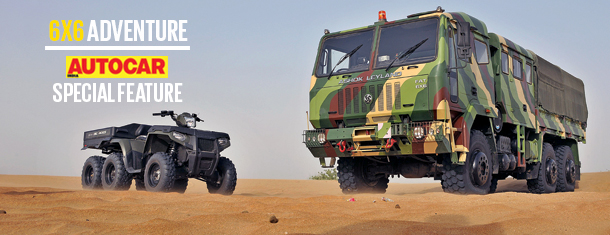 6x6 Adventure driving experience | Autocar India
