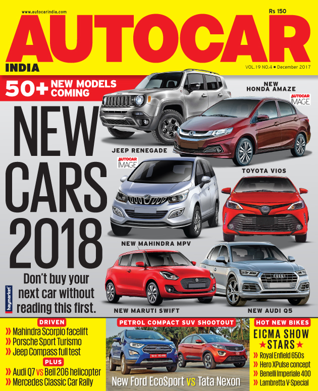 Autocar India: December 2017 Magazine | Autocar India