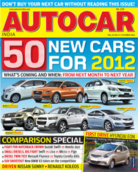 Autocar India - October 2011 Magazine | Autocar India