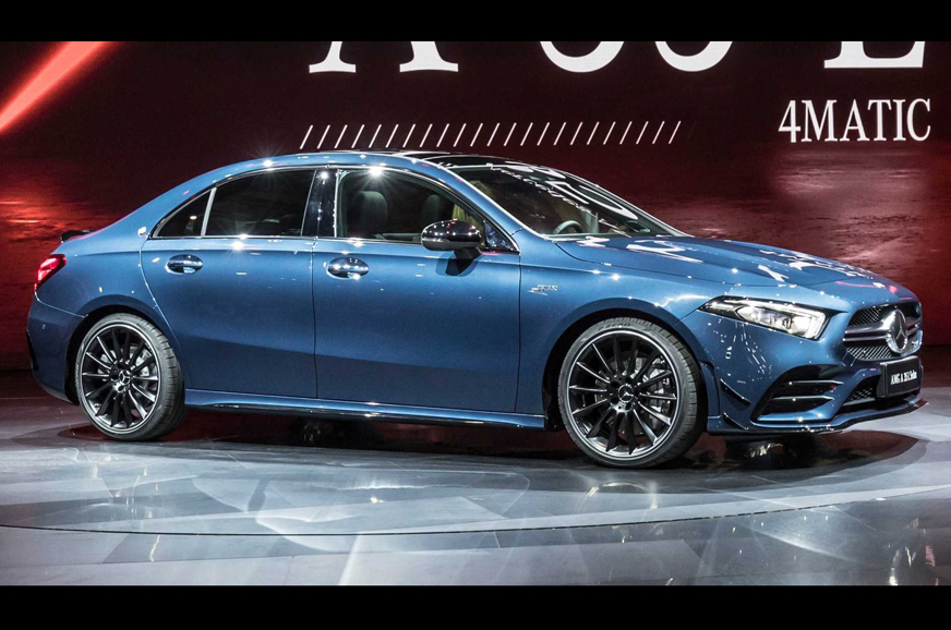 New Mercedes-AMG A35 long-wheelbase unveiled at Auto Shanghai 2019 ...