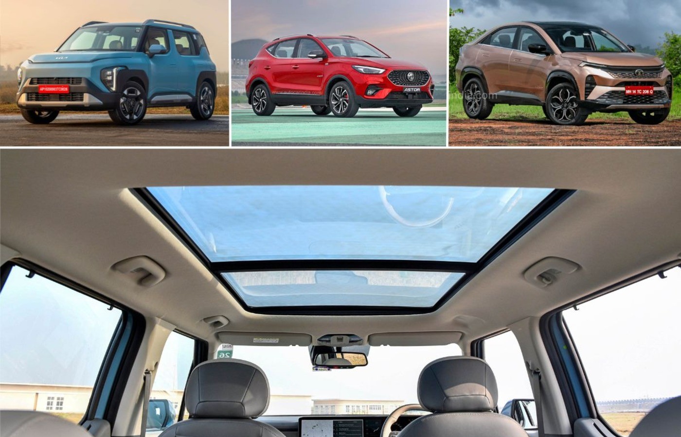 Cheapest SUVs with panoramic sunroof | Autocar India