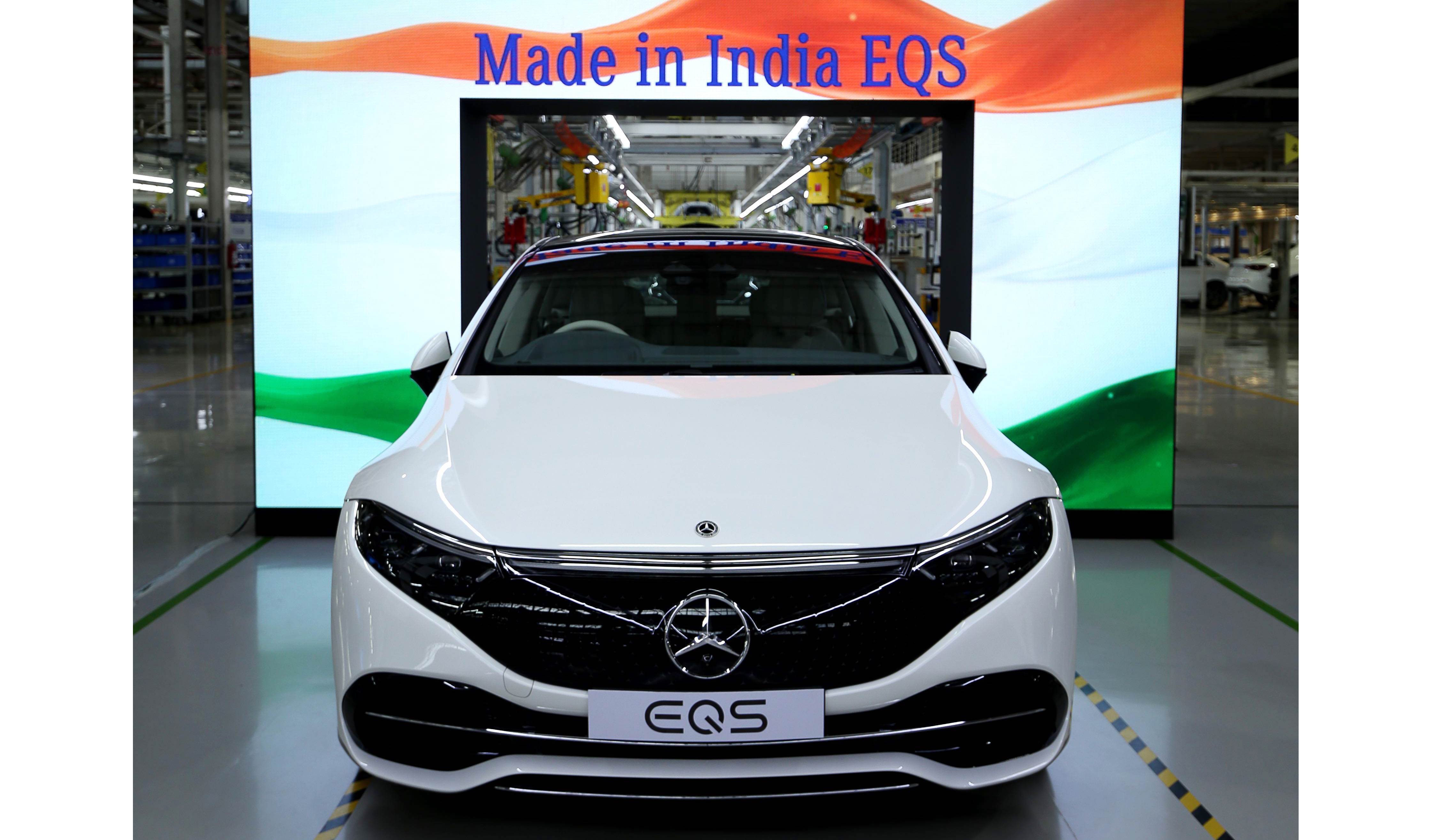 Mercedes-Benz India launches locally assembled EQS 580 with 857km range at Rs 1.55 crore ...
