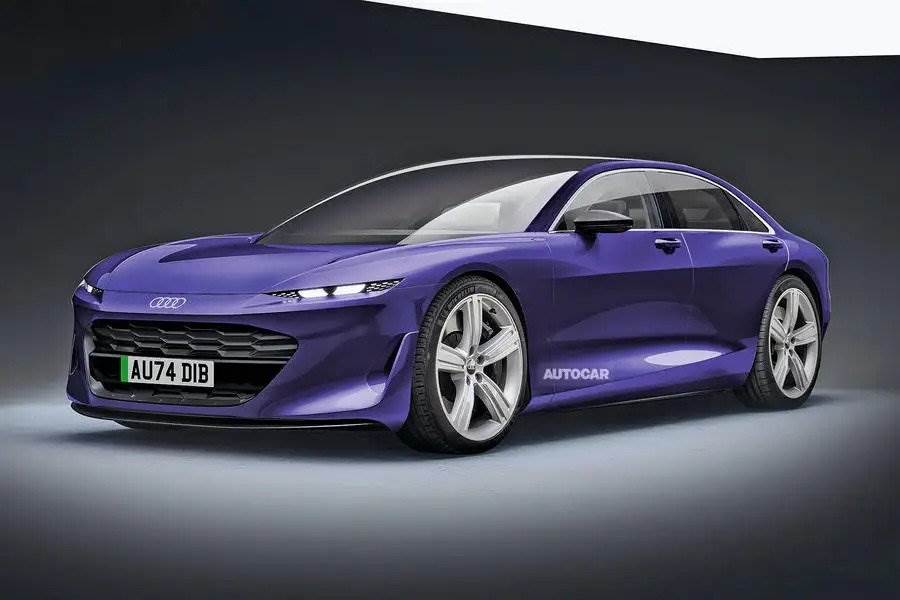 2024 Audi A8 EV to be the most powerful electric car from the brand ...