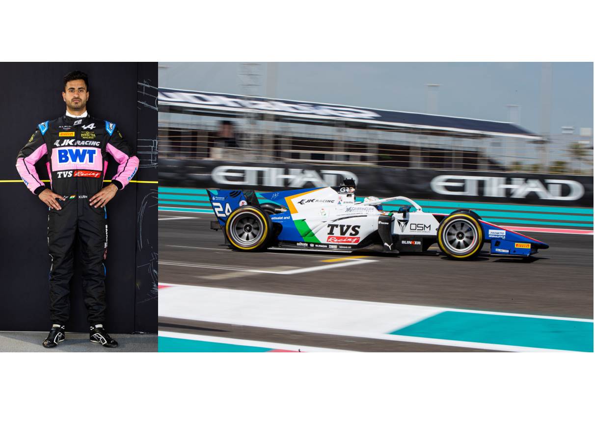 TVS Racing sponsors India’s F1 contender Kush Maini | Autocar ...
