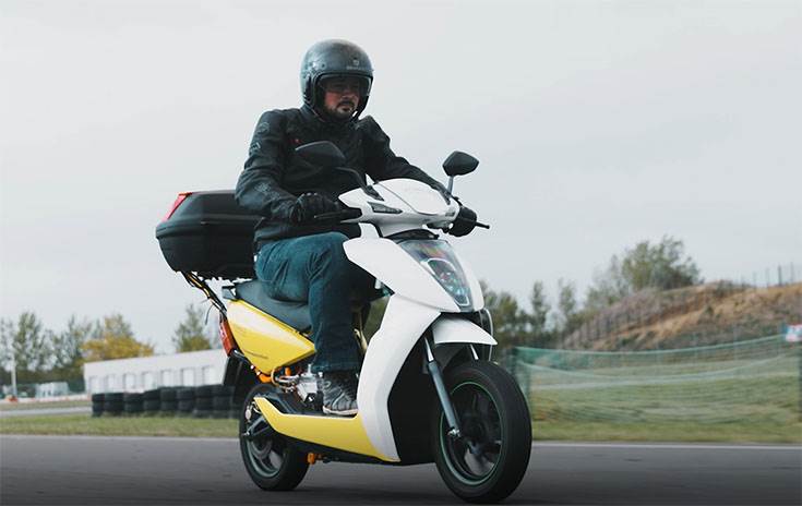 Vitesco displays hybrid bike concept and 48V scooter for developing ...