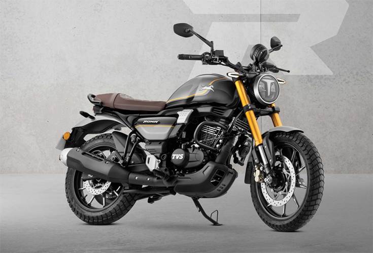 TVS dials premium biking, launches 225cc Ronin at Rs 149,000 | Autocar ...