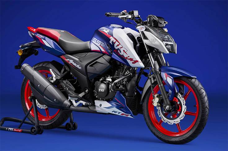 TVS launches India's most powerful 160cc bike at Rs 145,000 | Autocar ...