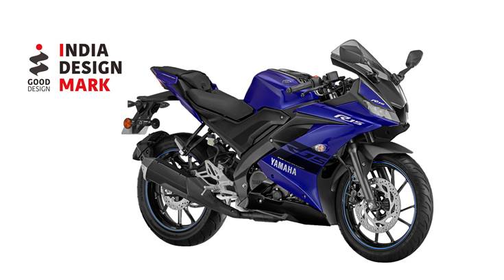 Made-in-India Yamaha YZF-R15 awarded India Design Mark | Autocar ...