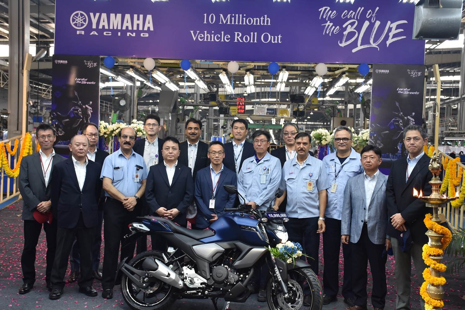 Yamaha 10 million production milestone in India | Autocar Professional