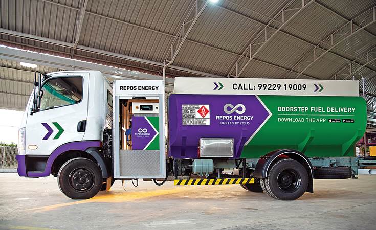 Repos Energy with its doorstep fuel delivery service | Autocar Professional