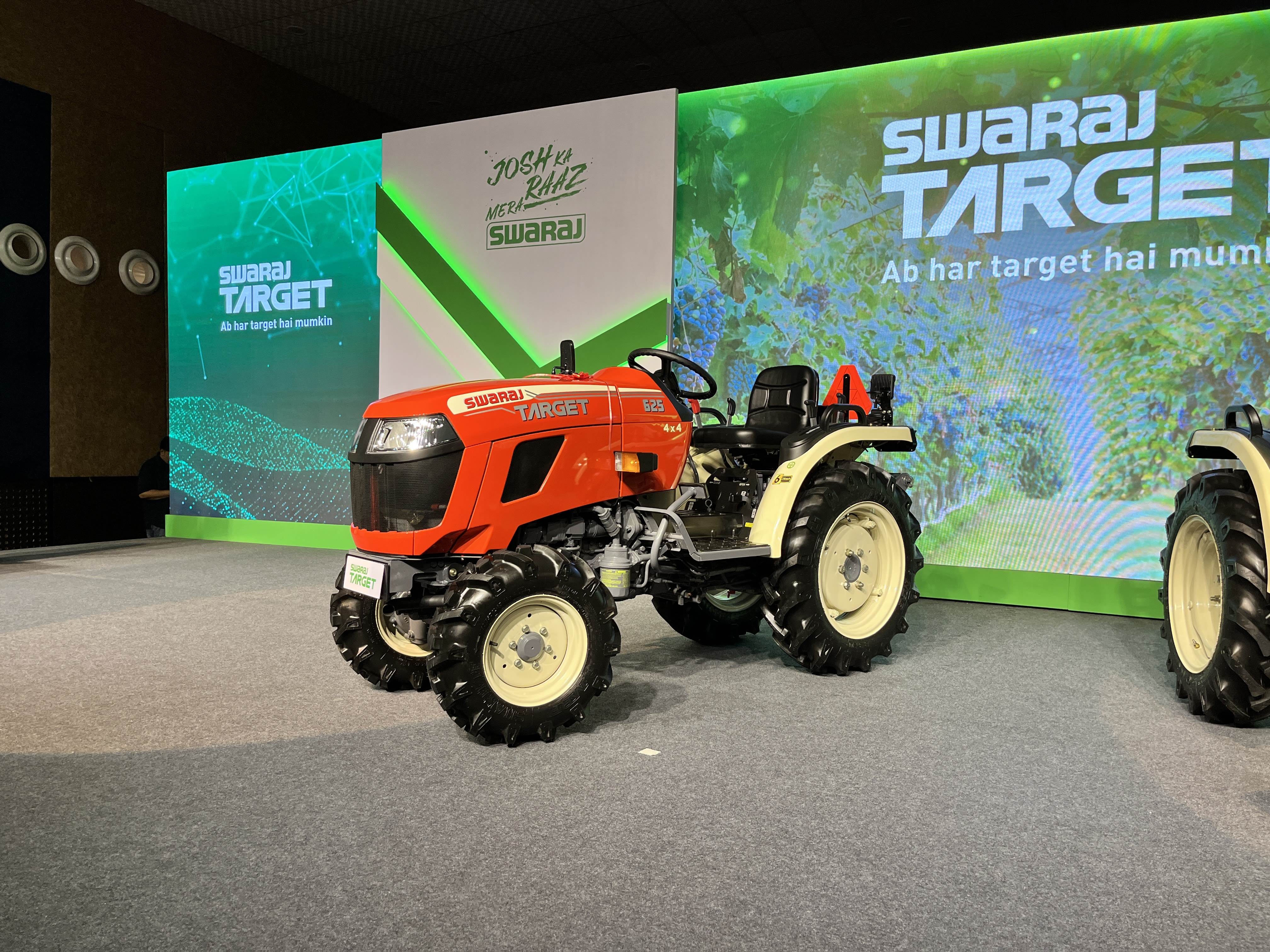 Swaraj launches 'Target' range of light tractors aimed at growing ...