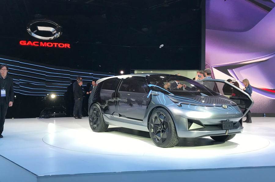 China's GAC displays Entranze concept with American design focus ...