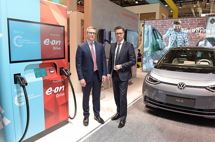 Volkswagen Group Components, E.ON to establish ultra-fast EV charging ...