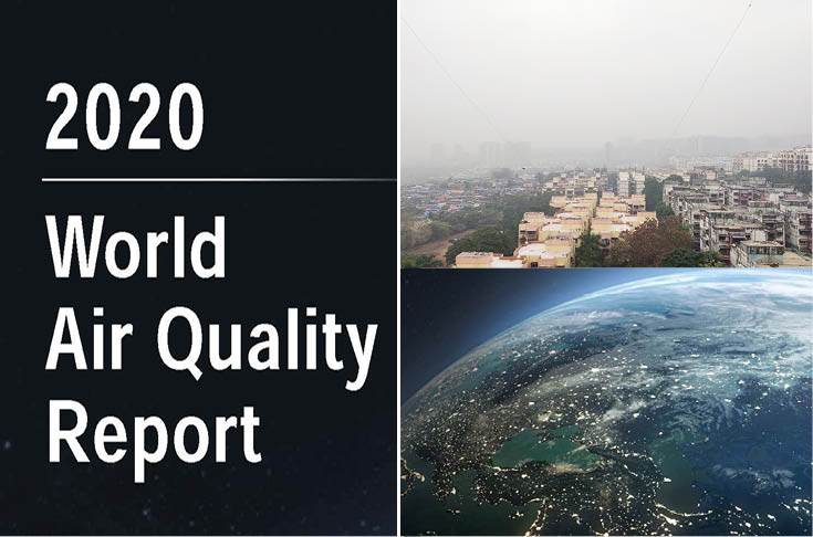 Global air quality improves in 2020 but south Asian cities still the ...