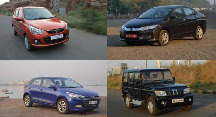 Top 10 Passenger Vehicles in 2015-16 | Autocar Professional