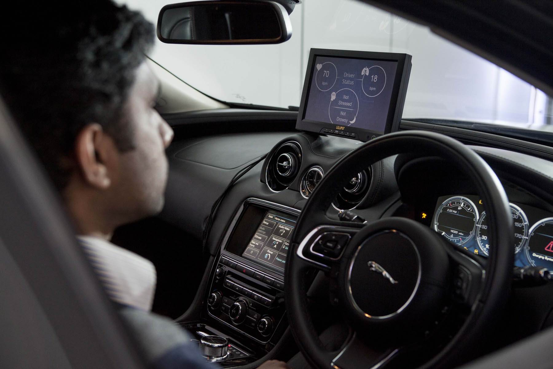Jaguar Land Rover reveals new driver monitoring safety systems ...