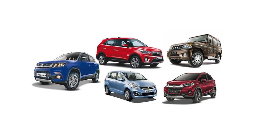 INDIA SALES: Top 5 Utility Vehicles – June 2017 | Autocar Professional