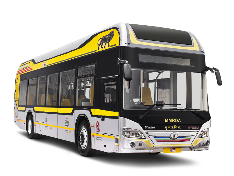 Tata Motors delivers 25 hybrid buses to MMRDA | Autocar Professional