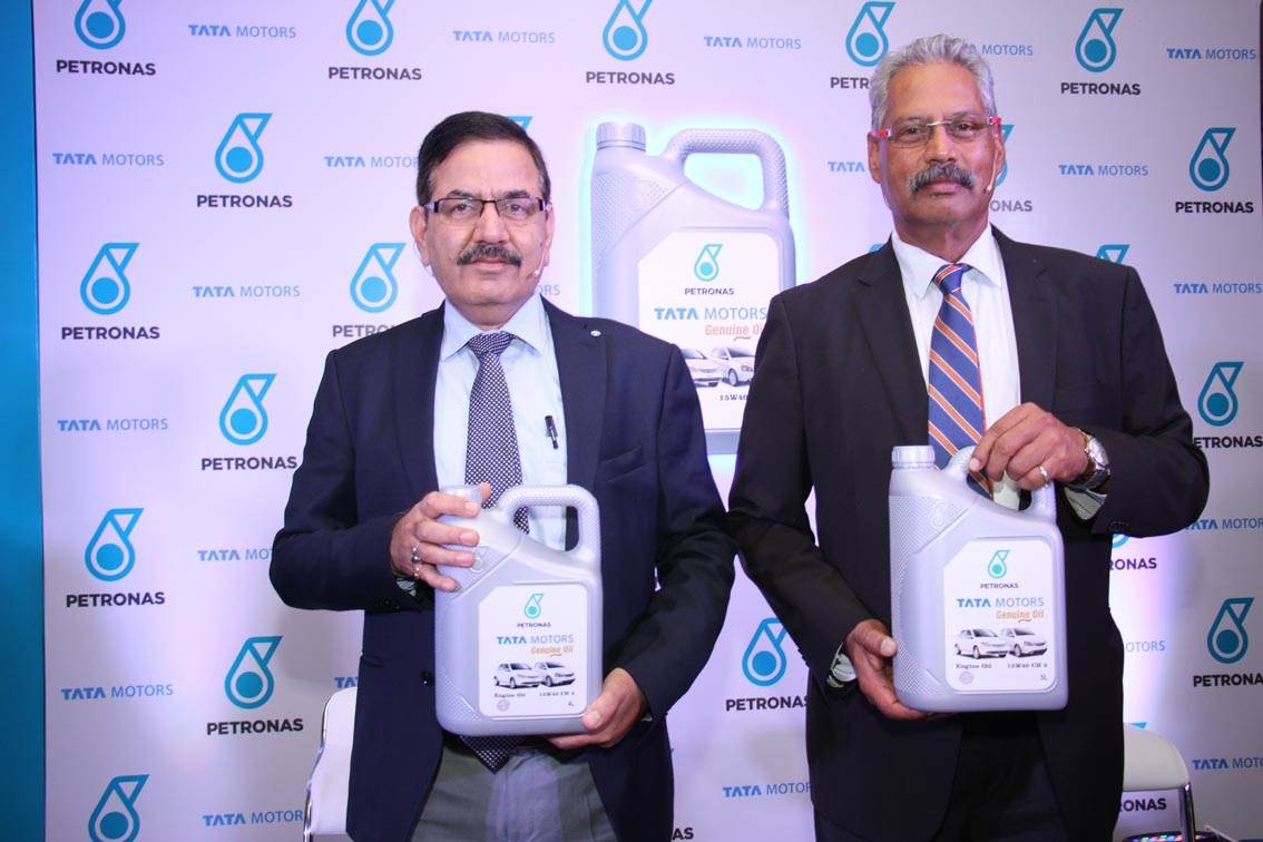 Tata Motors and Petronas Lubricants launch Tata Motors Genuine Oil for ...