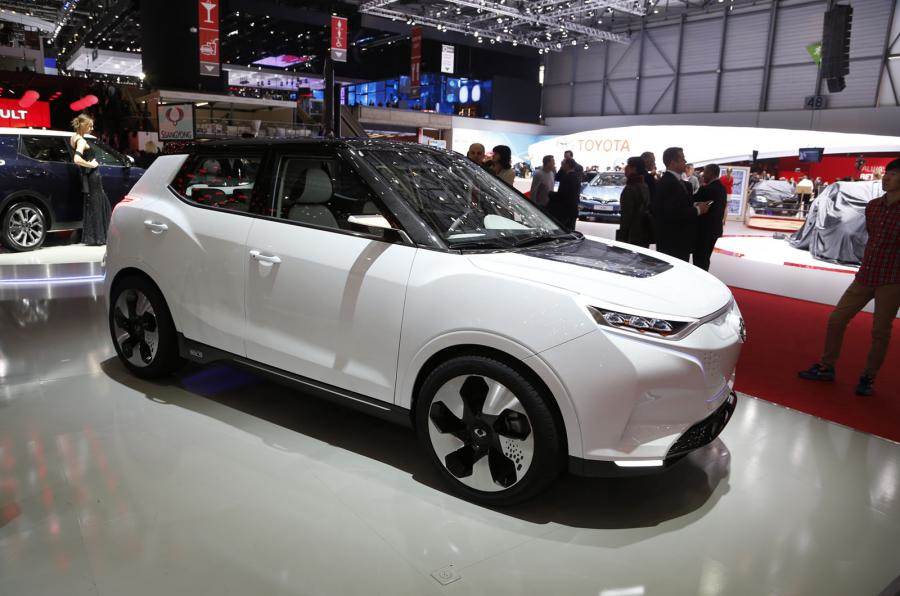 SsangYong shows off electric Tivoli EVR concept | Autocar Professional
