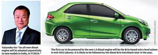 Honda finally talks diesel for India | Autocar Professional