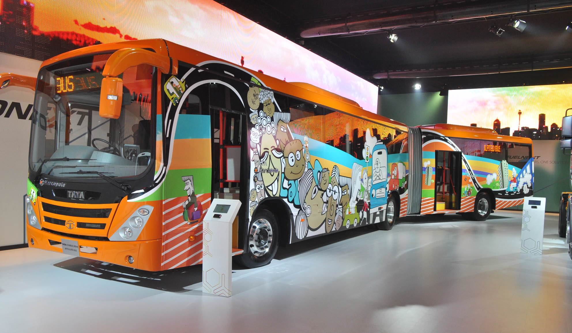 Tata Motors launches telematics solutions for school buses at SIAM expo ...