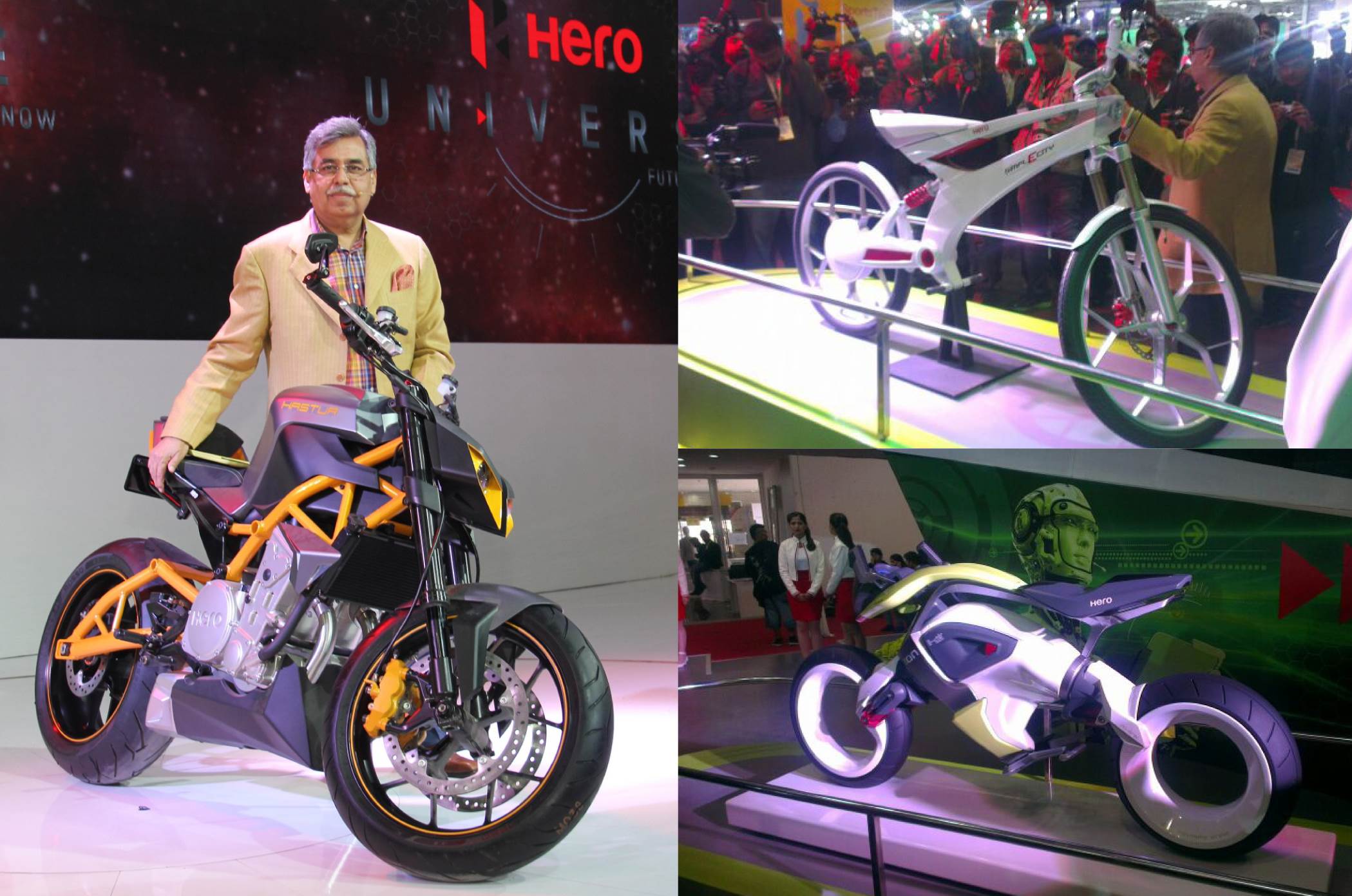 Auto Expo 2014: Hero MotoCorp talks tech with a trio of concepts ...