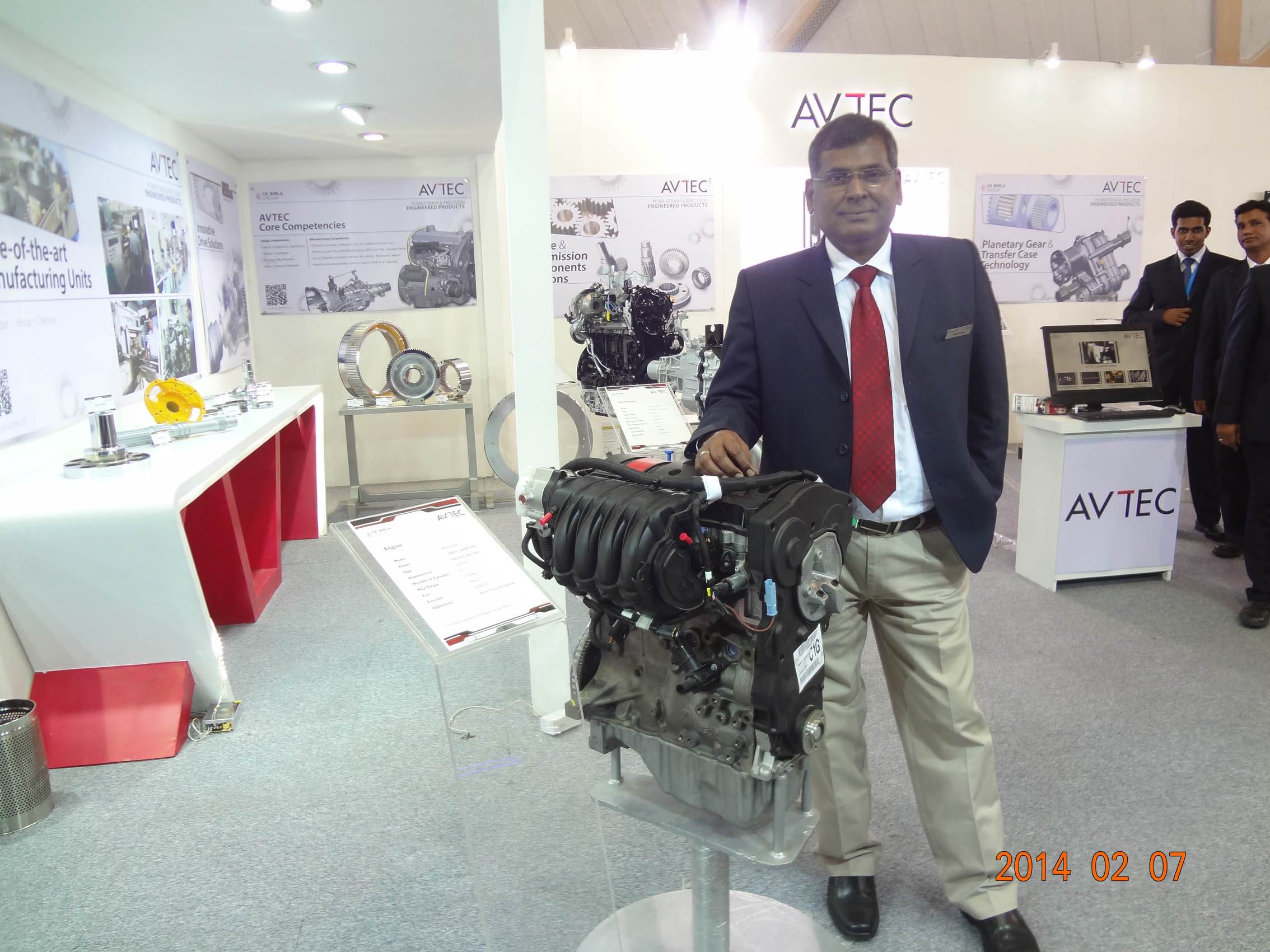 Auto Expo 2014: Avtec displays 1.8-litre Euro 5 petrol engine | Autocar ...