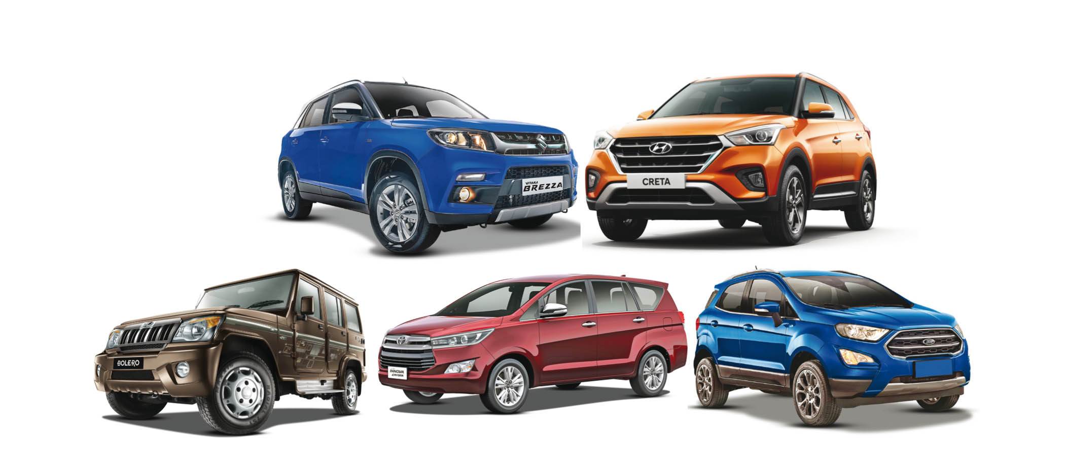 Top 5 Utility Vehicles – May 2018 | Brezza-Creta show continues, Bolero ...