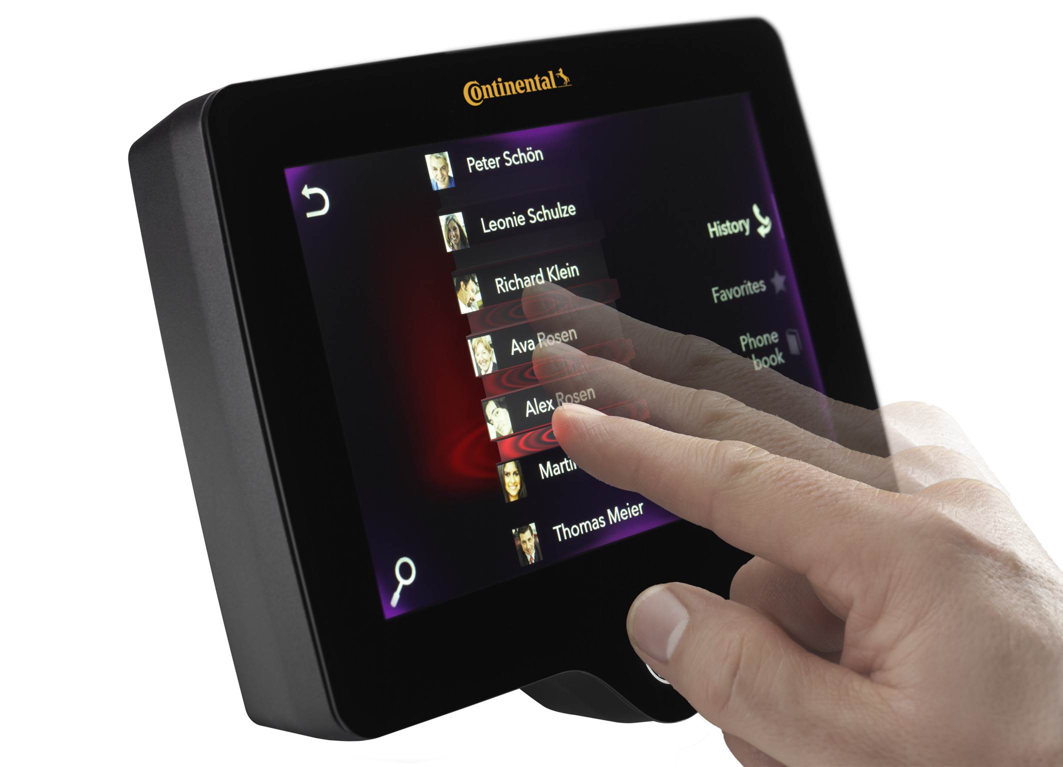 Continental reveals active haptic feedback display for use in cars ...