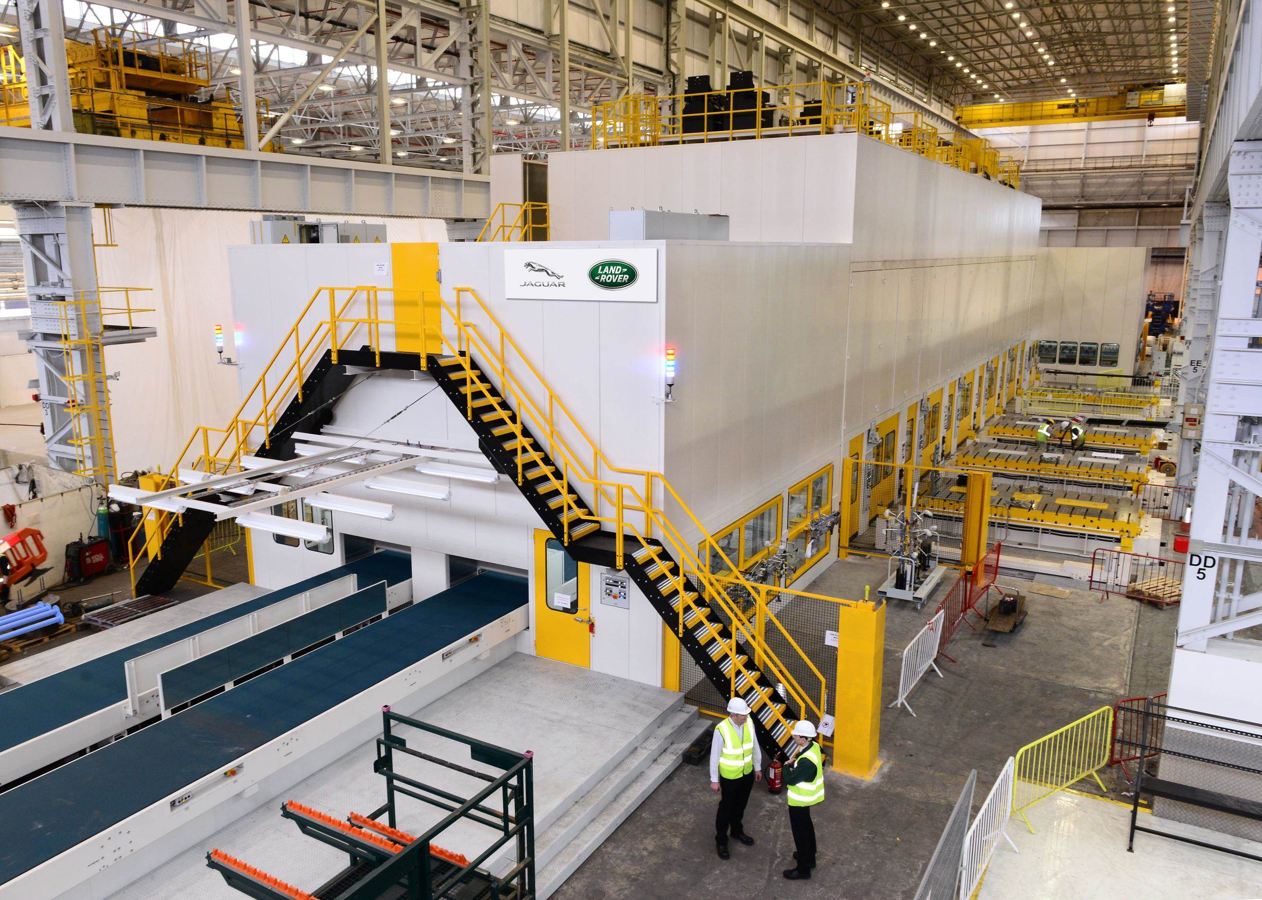 JLR invests Rs 455 crore in new press line at Halewood plant | Autocar ...