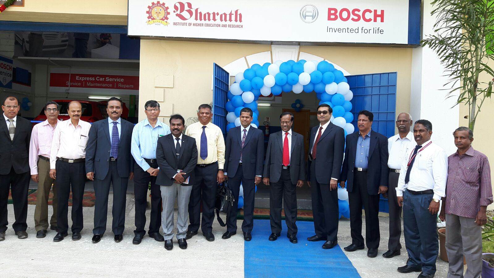 Bosch and Bharath Univ set up student training centre in Chennai ...